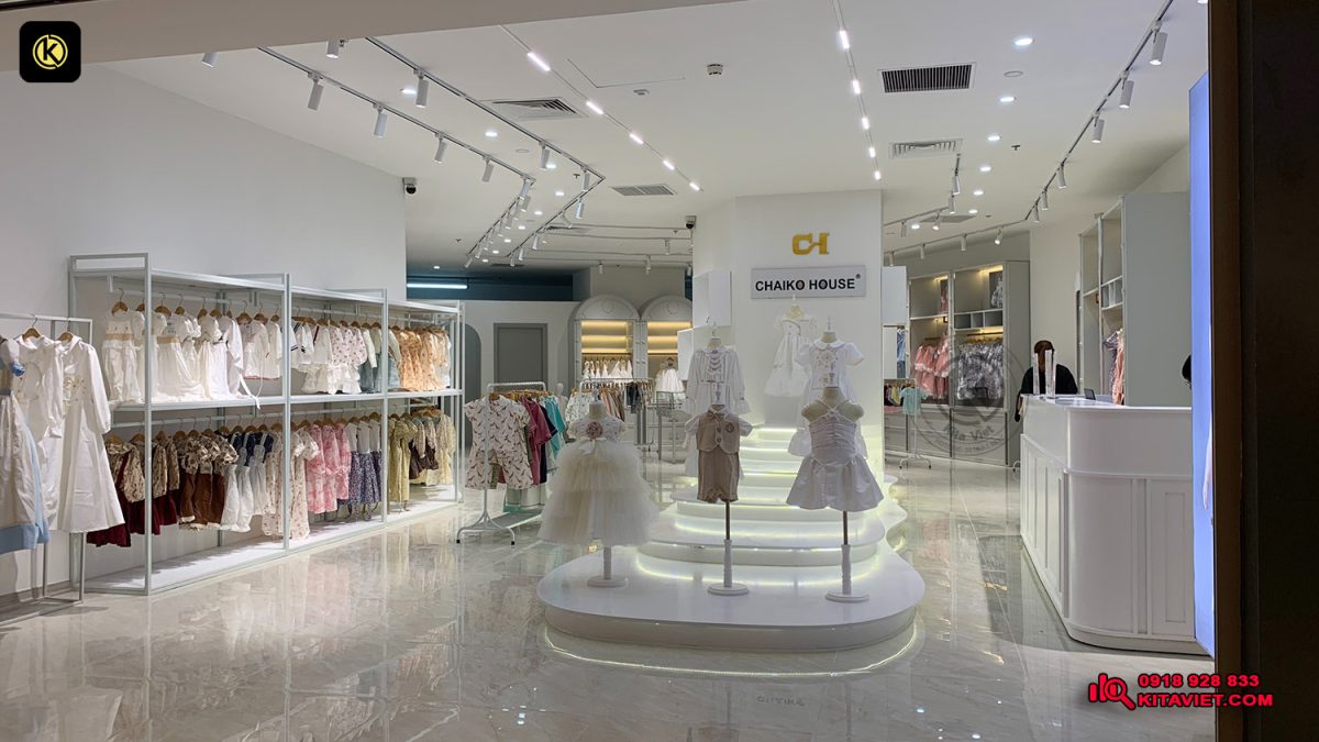 Thi công hoàn thiện shop thời trang ChaiKo House đẹp xuất sắc